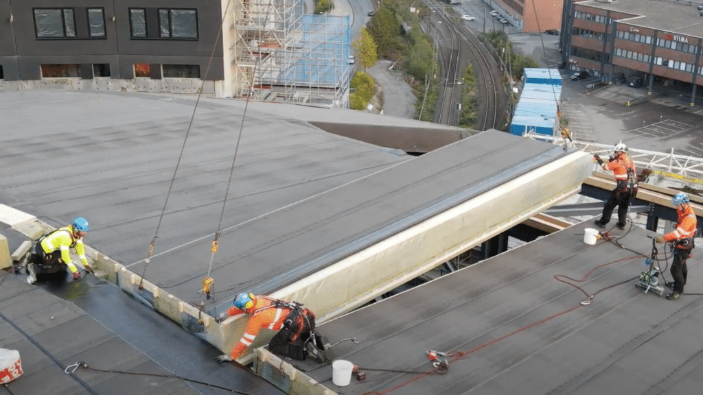 Norskutviklet trebasert takelement fikk Europeisk Teknisk Godkjenning ...